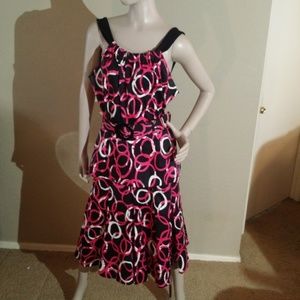 Vesti | Dresses | Vesti Outfit Blouse Skirt Belt Black Pink White ...